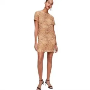 Babaton | Dresses | Aritzia Babaton Patricio Dress Wmn 4 Snake Python ...